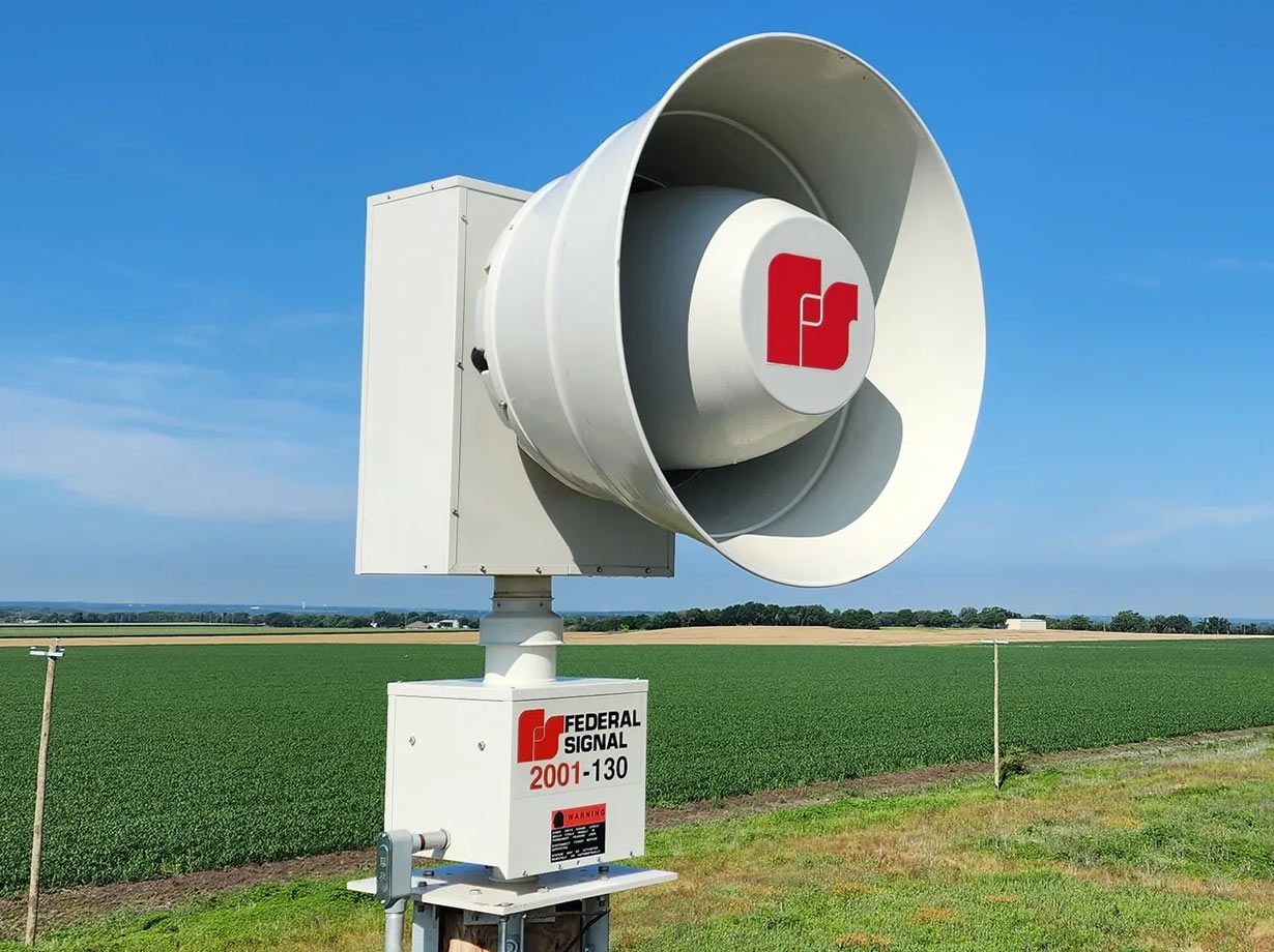 Outdoor Warning Sirens | High-Power Tornado Sirens | OmniWarn